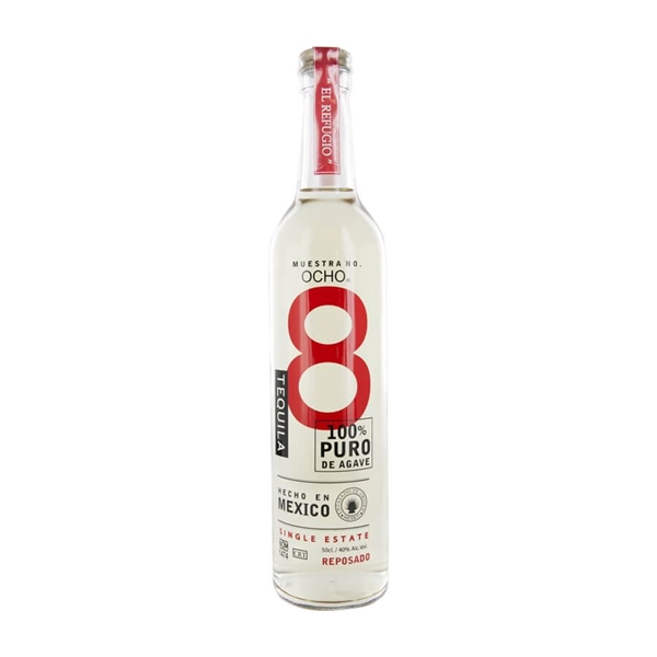 Ocho 8 Reposado, 50cl. Gerry's Wines & Spirits - Buy wines and spirits ...