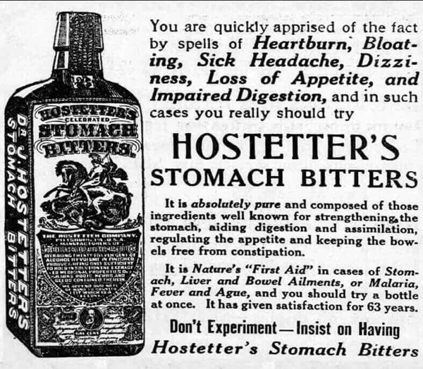 Dr Hostetters American Bitters Bitters , 70cl. Gerry's Wines & Spirits ...